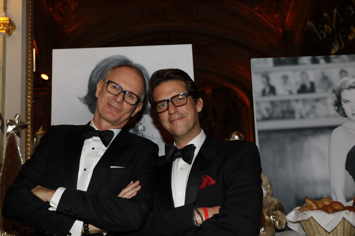 Photo : Exclusif - Mark Daeche et Christian Moore - Bal de Noël Dolce ...