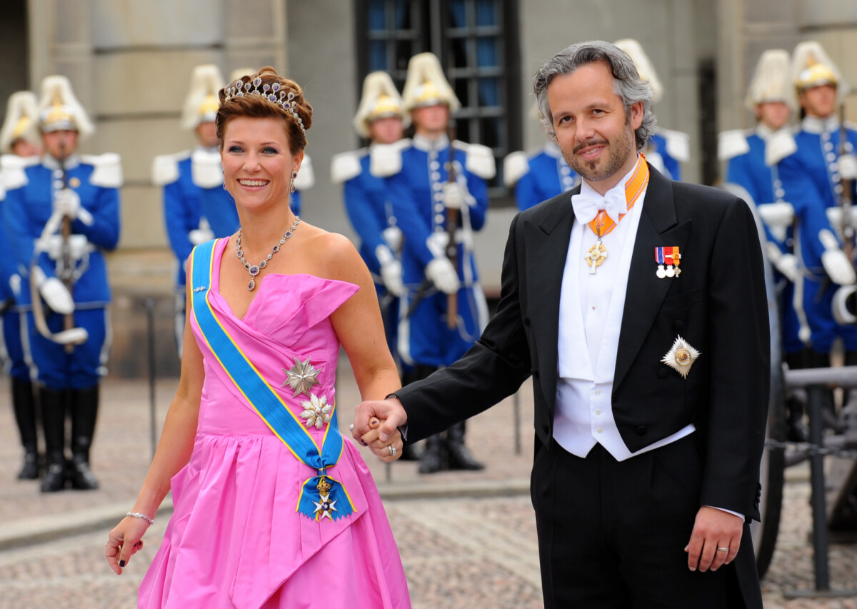 Photo : La princesse Märtha Louise de Norvège et Ari Behn, son mari de ...