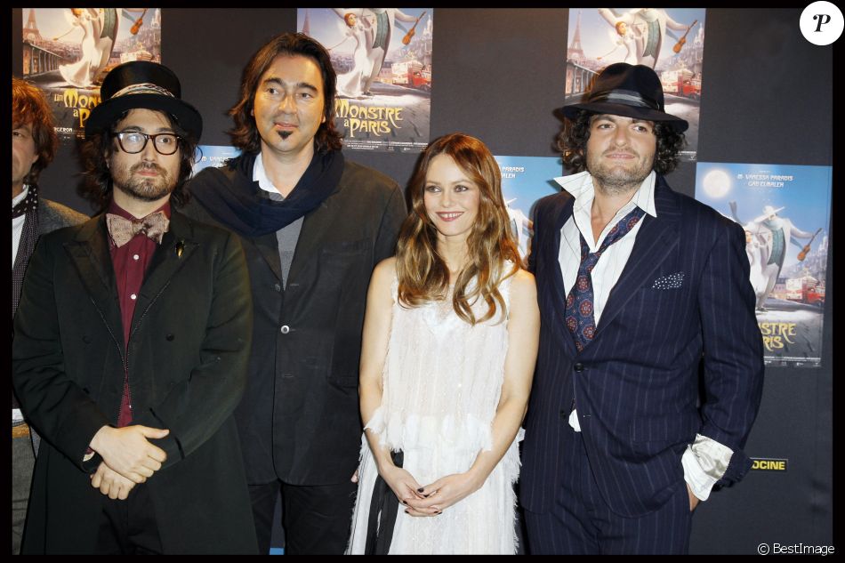 Patrice Renson Sean Lennon, Vanessa Paradis, -M- et Eric Bergeron à l ...