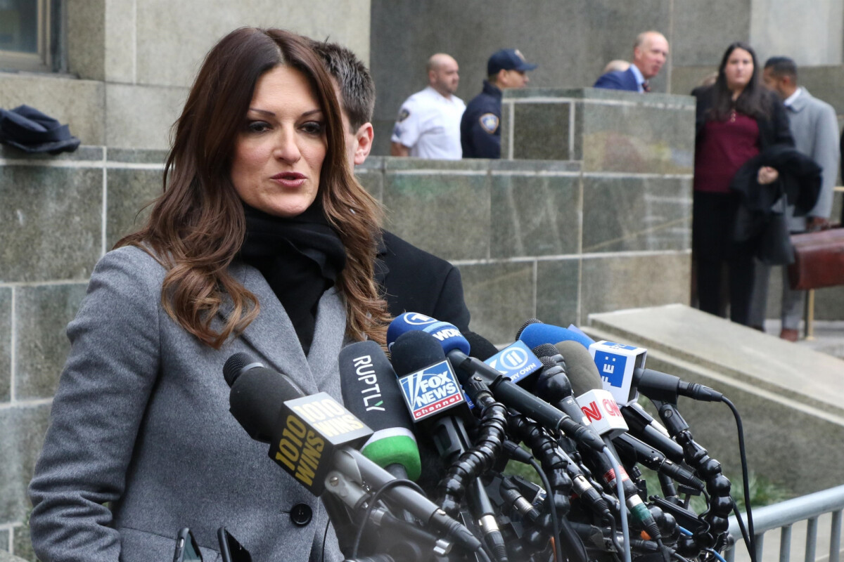 Photo : Donna Rotunno (avocate de H.Weinstein) - Conférence de presse ...