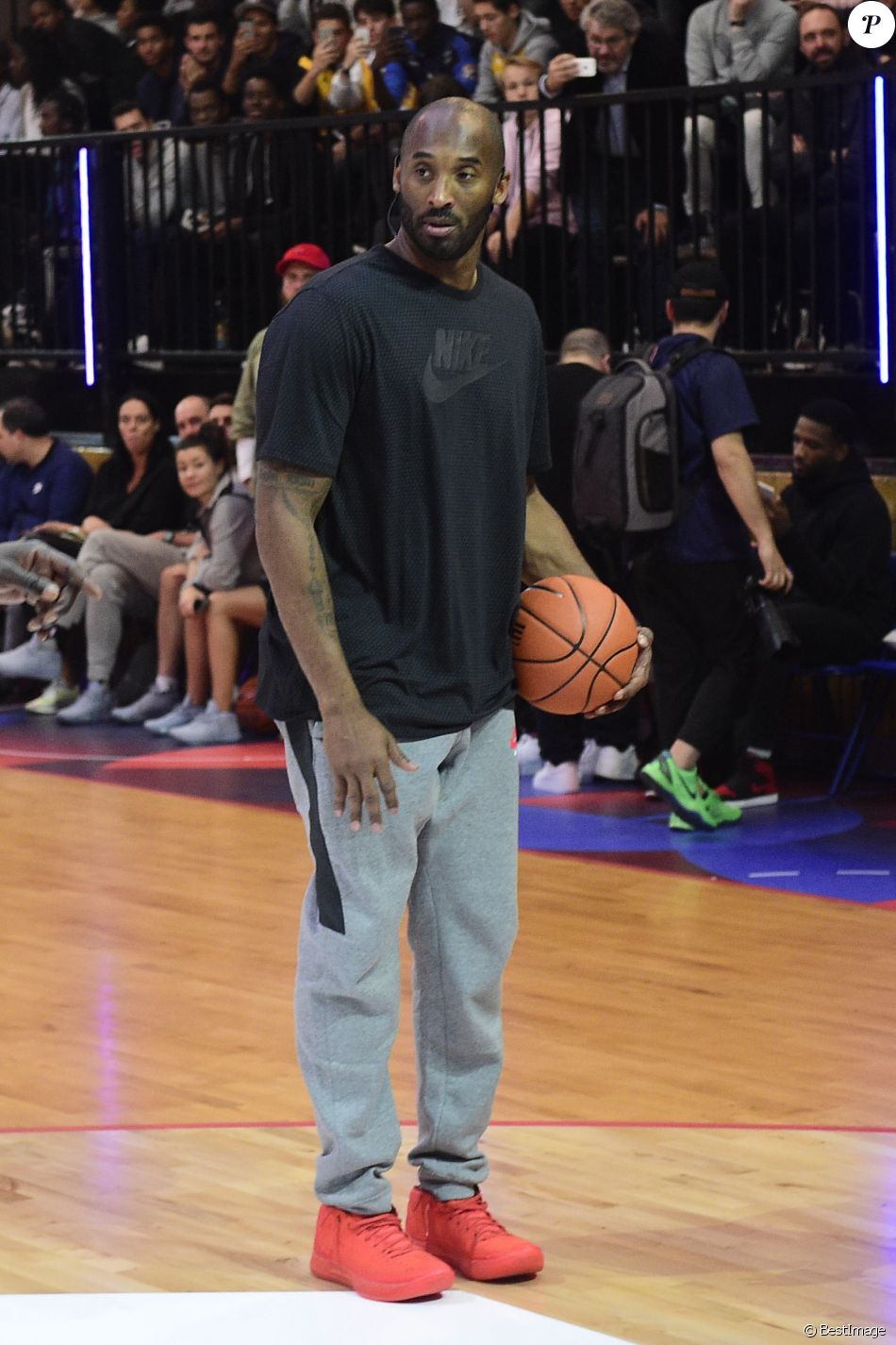Kobe Bryant à Paris. Le 21 octobre 2017. - Purepeople