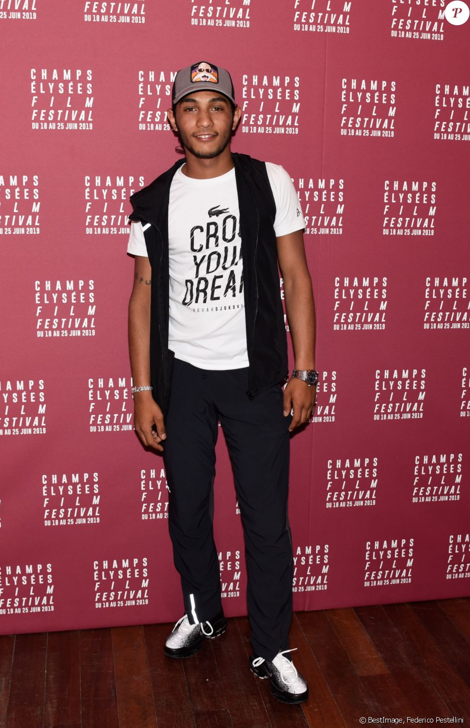 Dylan Robert au photocall lors de l'ouverture de la 8ème édition du ...