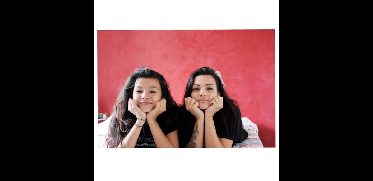 Photo : Jessica et sa fille Shana sur Instagram - Purepeople