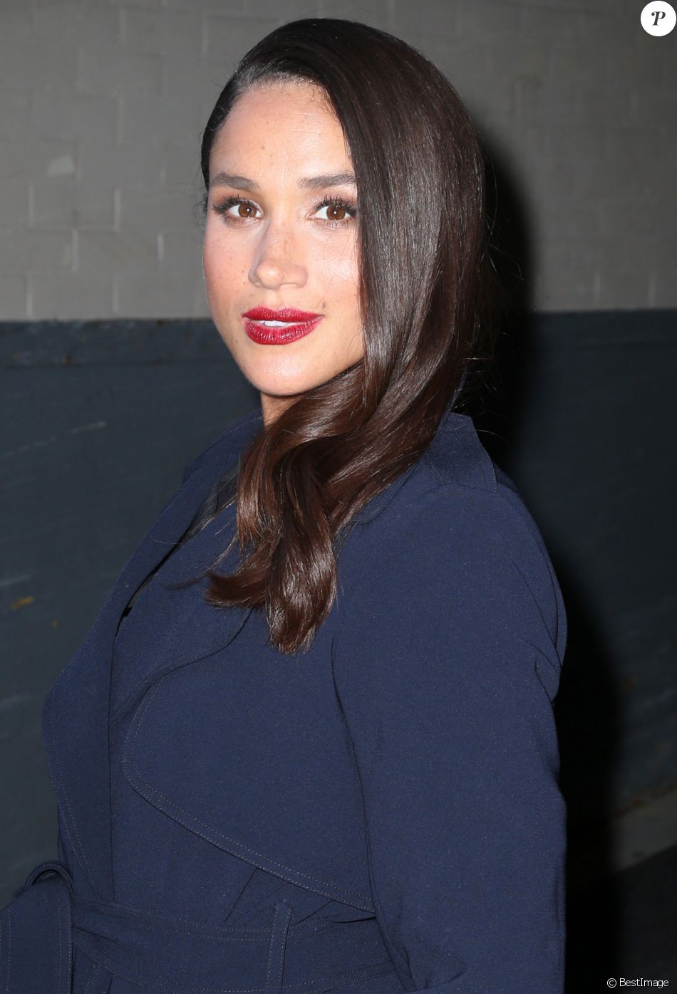 Rares sont les fois où Meghan Markle a osé la bouche rouge : ici au ...