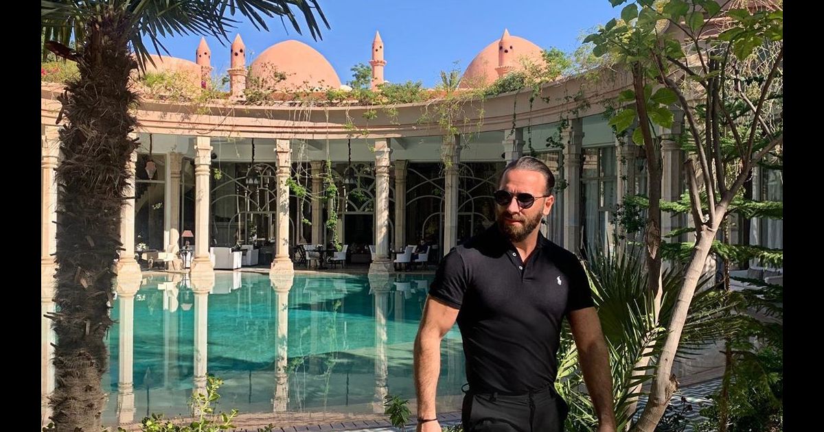 Mujdat à Marrakech, le 24 février 2020 - Purepeople