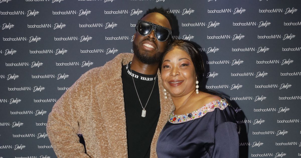 Dadju et sa mère Dalida - Soirée de lancement BoohooMan x Dadju à l ...