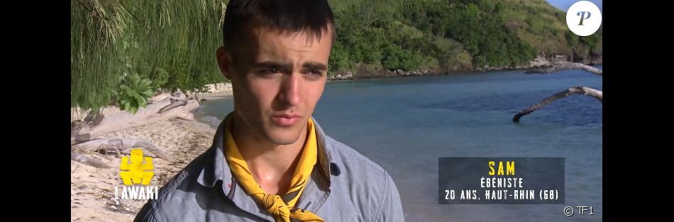 Sam dans Koh-Lanta, l'île des héros, le 28 février 2020 sur TF1 ...