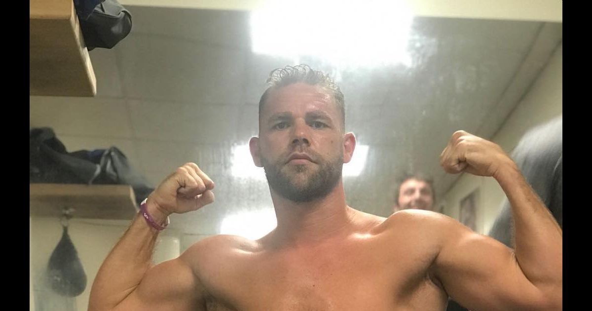 Le boxeur britannique Billy Joe Saunders sur Instagram, le 6 janvier ...