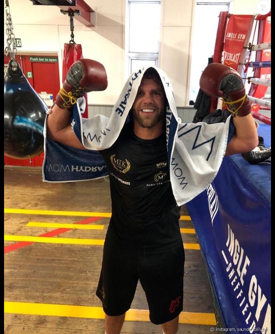 Le boxeur britannique Billy Joe Saunders sur Instagram, le 20 juillet ...
