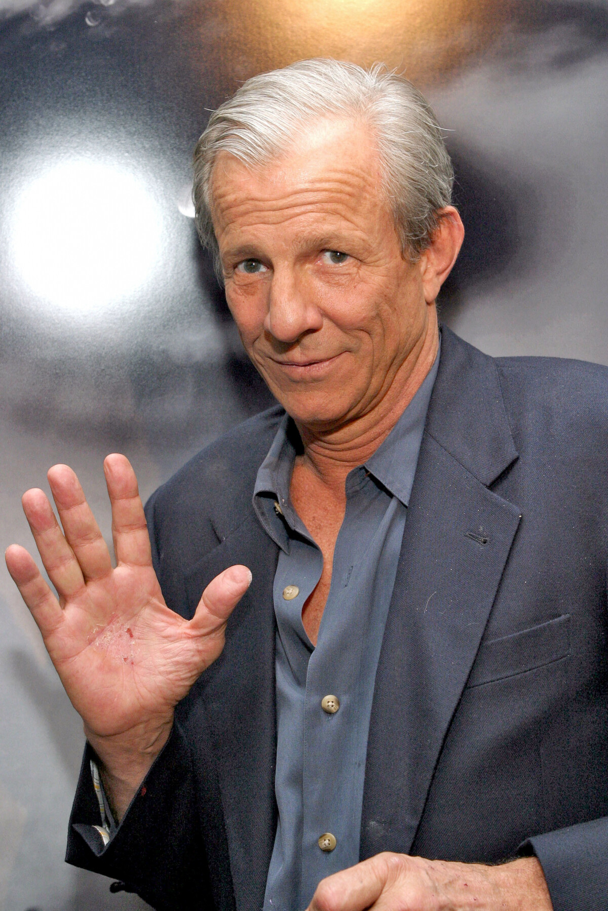 Photo : Peter Beard à New York, le 5 avril 2005. - Purepeople
