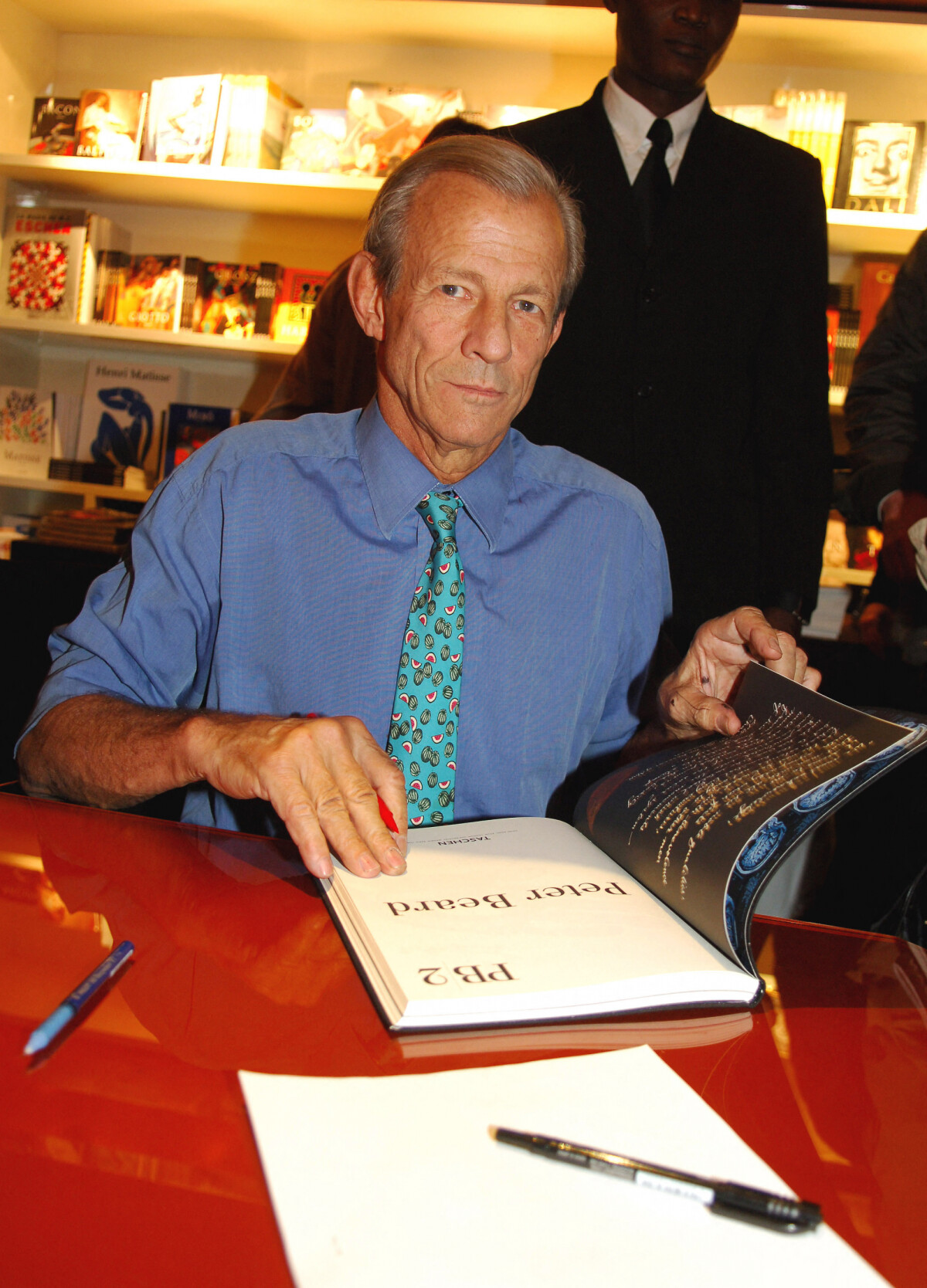 Photo : Peter Beard à Paris, le 27 novembre 2006. - Purepeople