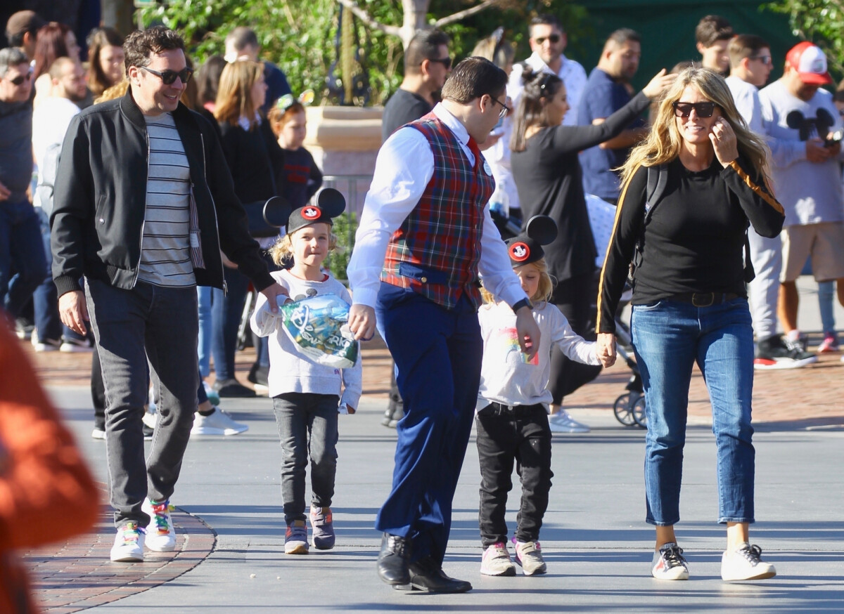Photo : Exclusif - Jimmy Fallon, sa femme Nancy Juvonen et leurs filles ...