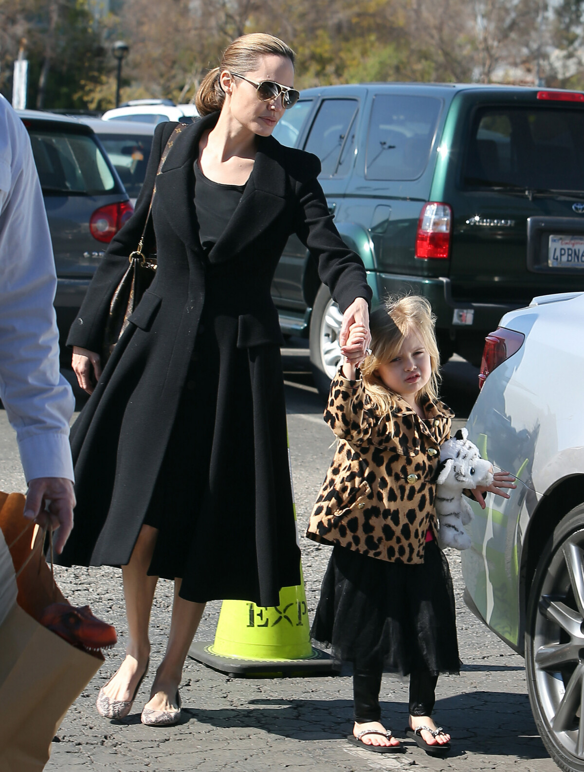Photo Exclusif Angelina Jolie Et Sa Fille Vivienne à Los Angeles Le