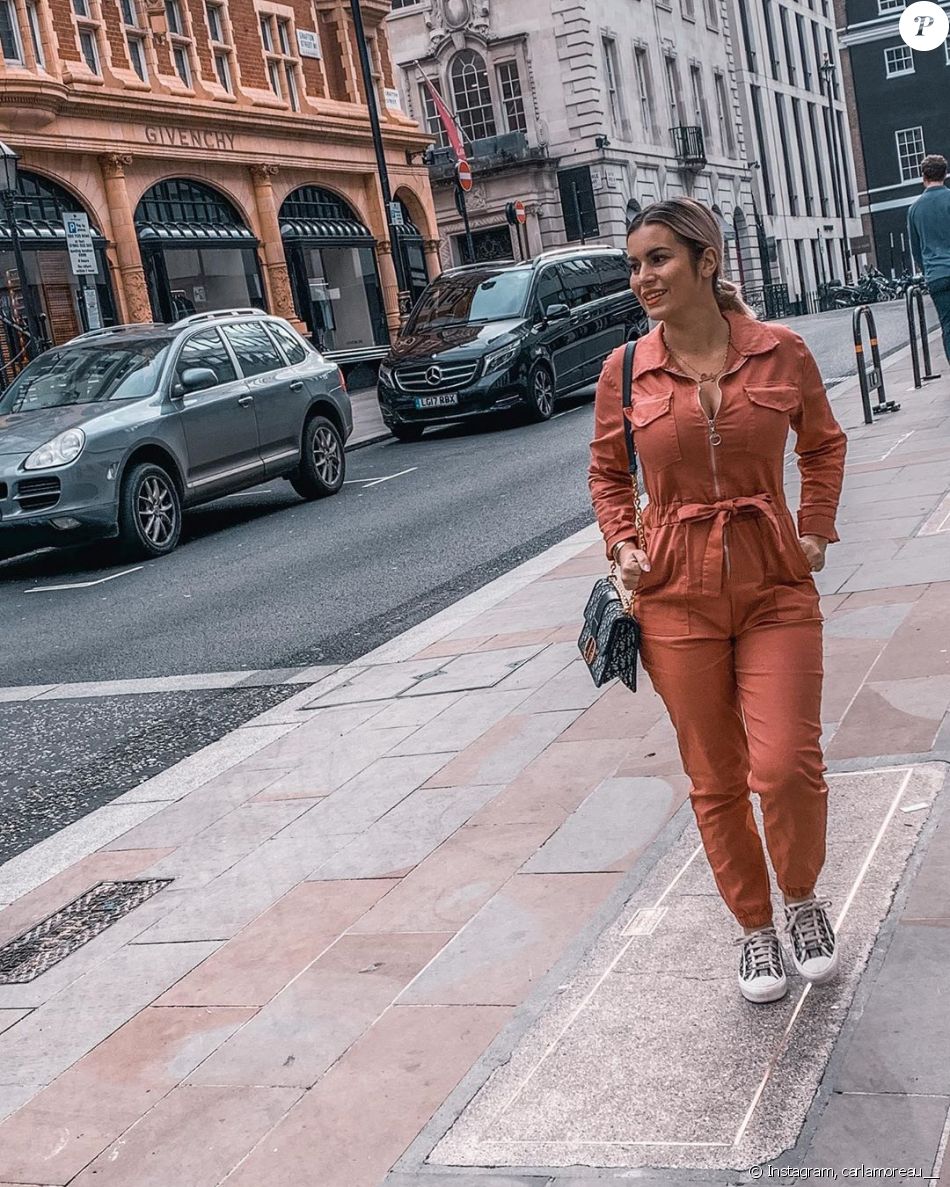 Carla Moreau à Londres, le 18 mars 2020 - Purepeople
