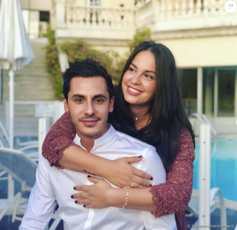 Marlène (Mariés au premier regard 3) avec son compagnon Sébastien Serrano - Instagram - Purepeople