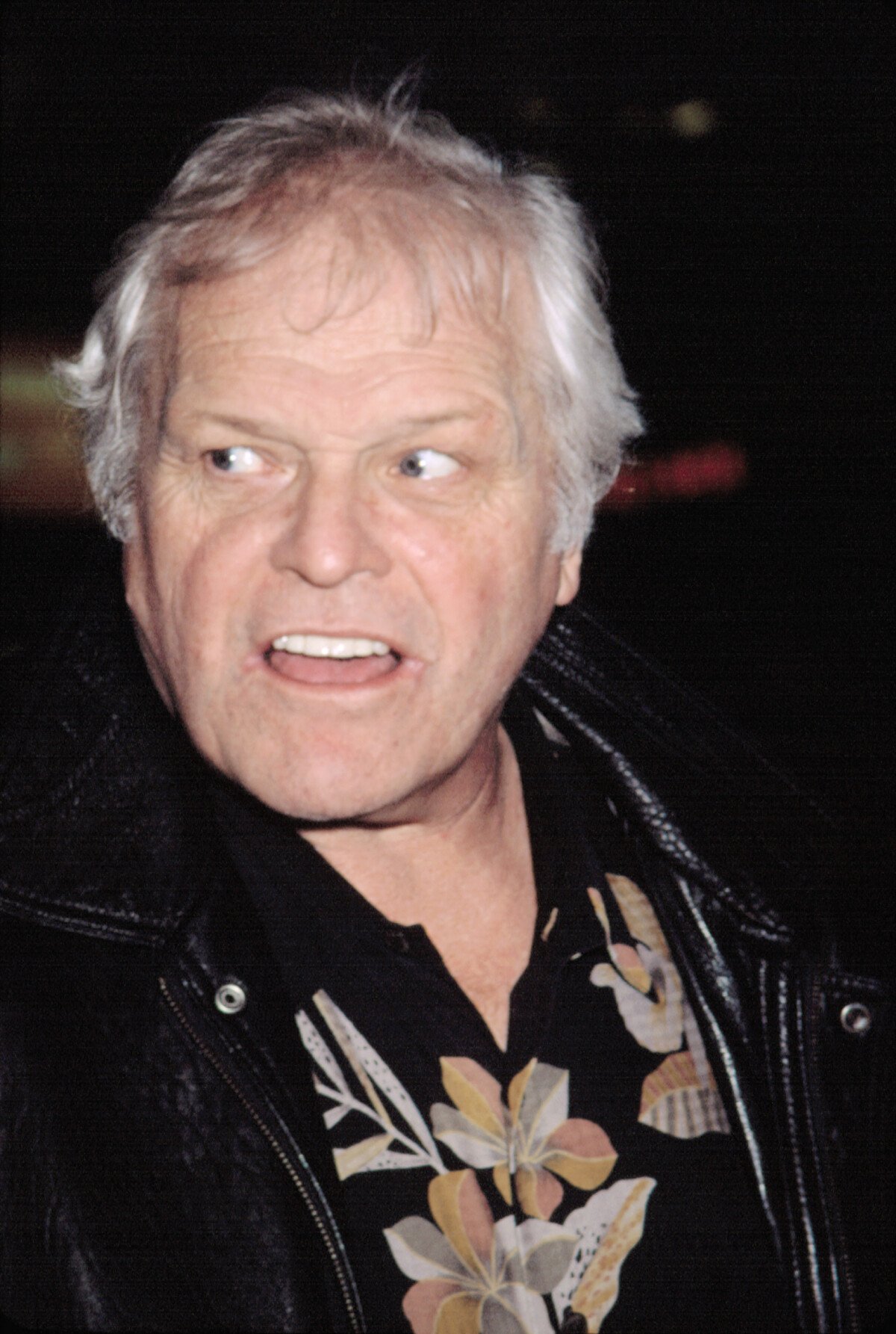 Photo : Brian Dennehy à New York en 2003. - Purepeople