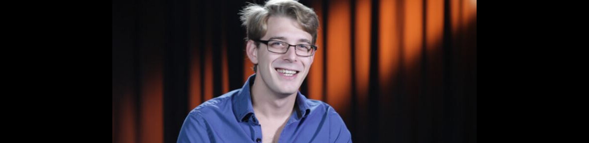 Photo : Antoine du Merle, lors d'une interview pour "Allociné" en 2013 ...
