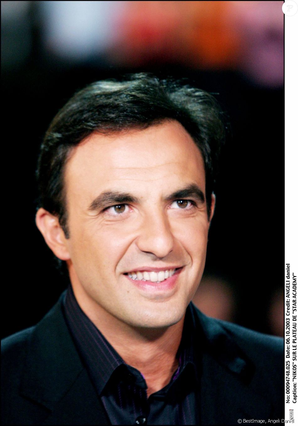 Nikos Aliagas, 06/10/2003 - - Purepeople