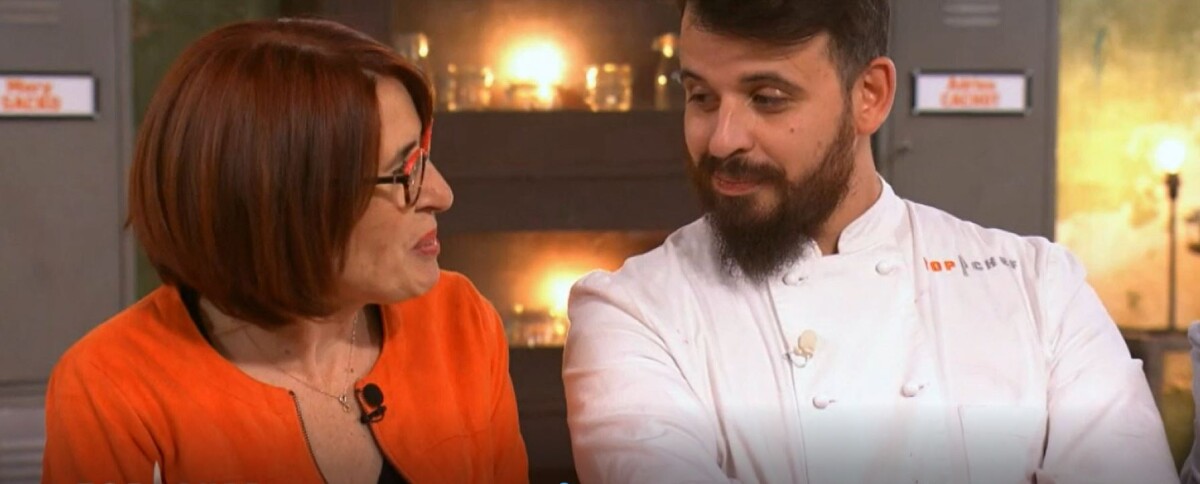 Photo : Adrien avec sa maman - épisode de "Top Chef 2020" du 6 mai, sur ...