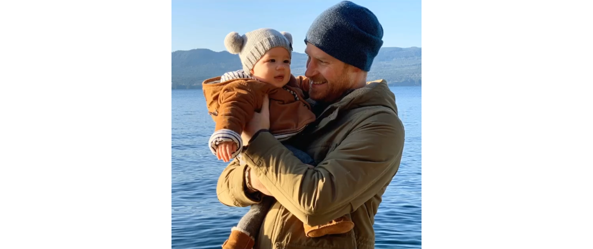 Photo : Le prince Harry et son fils Archie sur l'île de Vancouver au ...