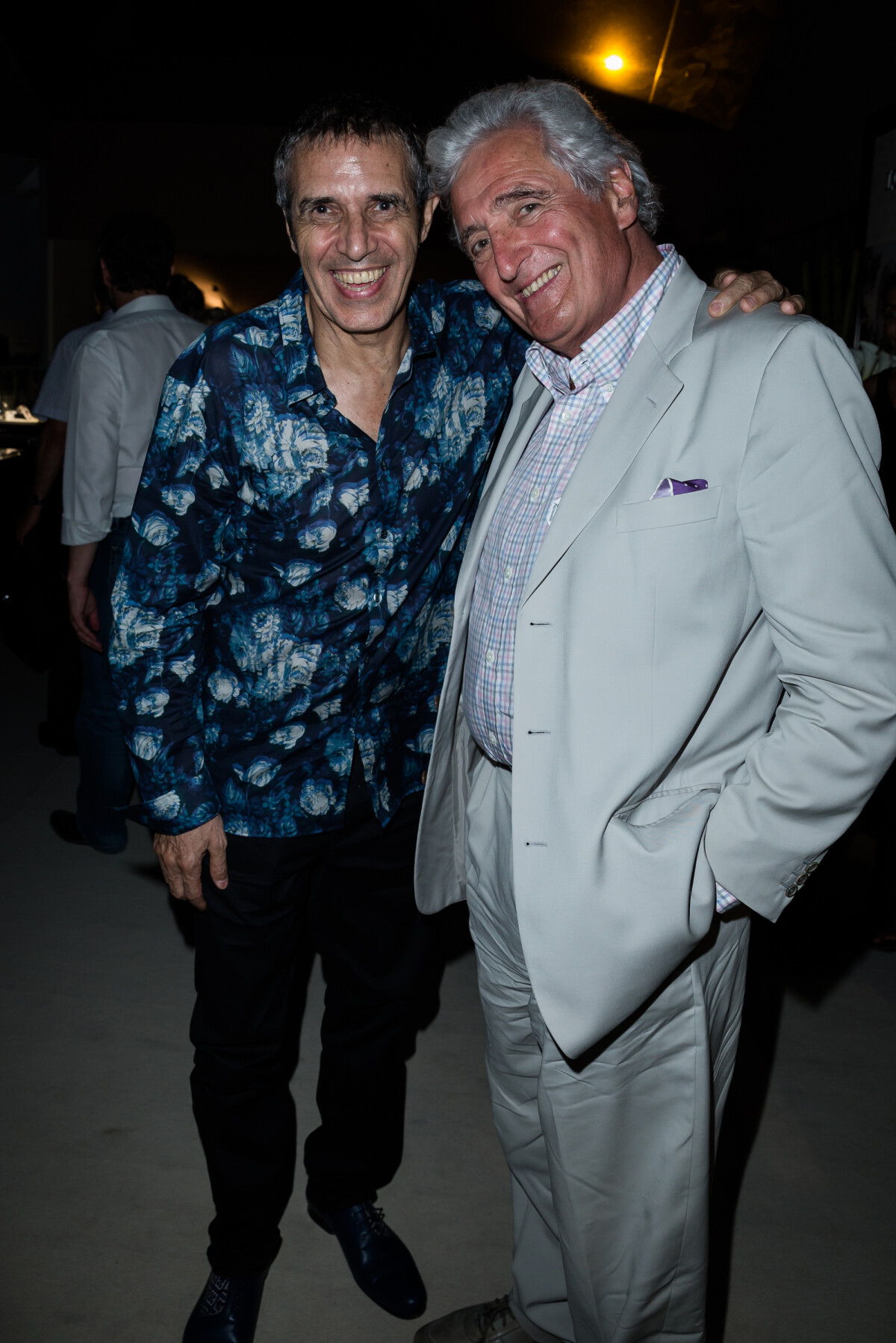 Photo : Exclusif - Julien Clerc et Jean-Loup Dabadie - Soirée lors du ...