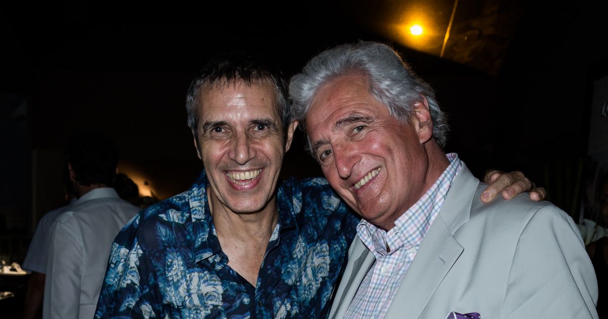 Exclusif - Julien Clerc et Jean-Loup Dabadie - Soirée lors du Grand ...