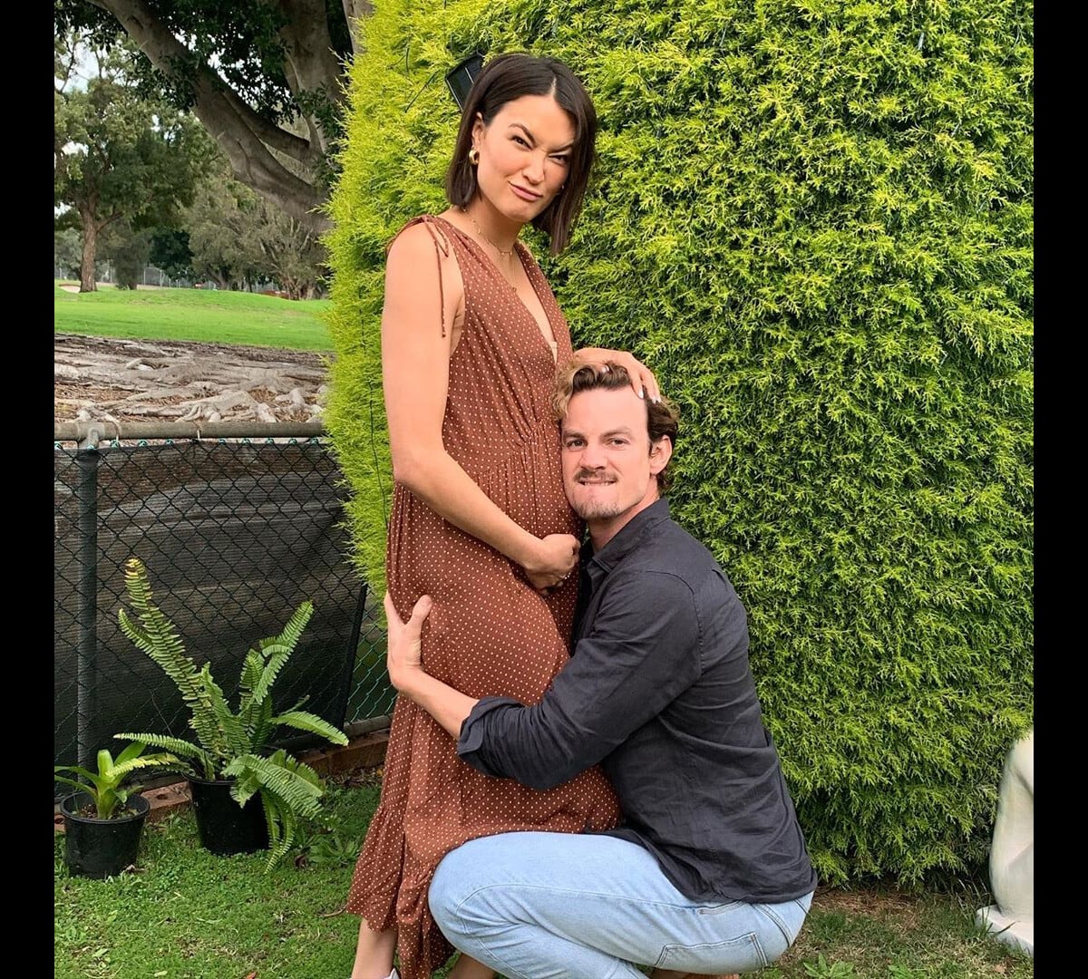 Photo : Luke Cook et Kara Wilson attendent leur premier enfant à deux ...