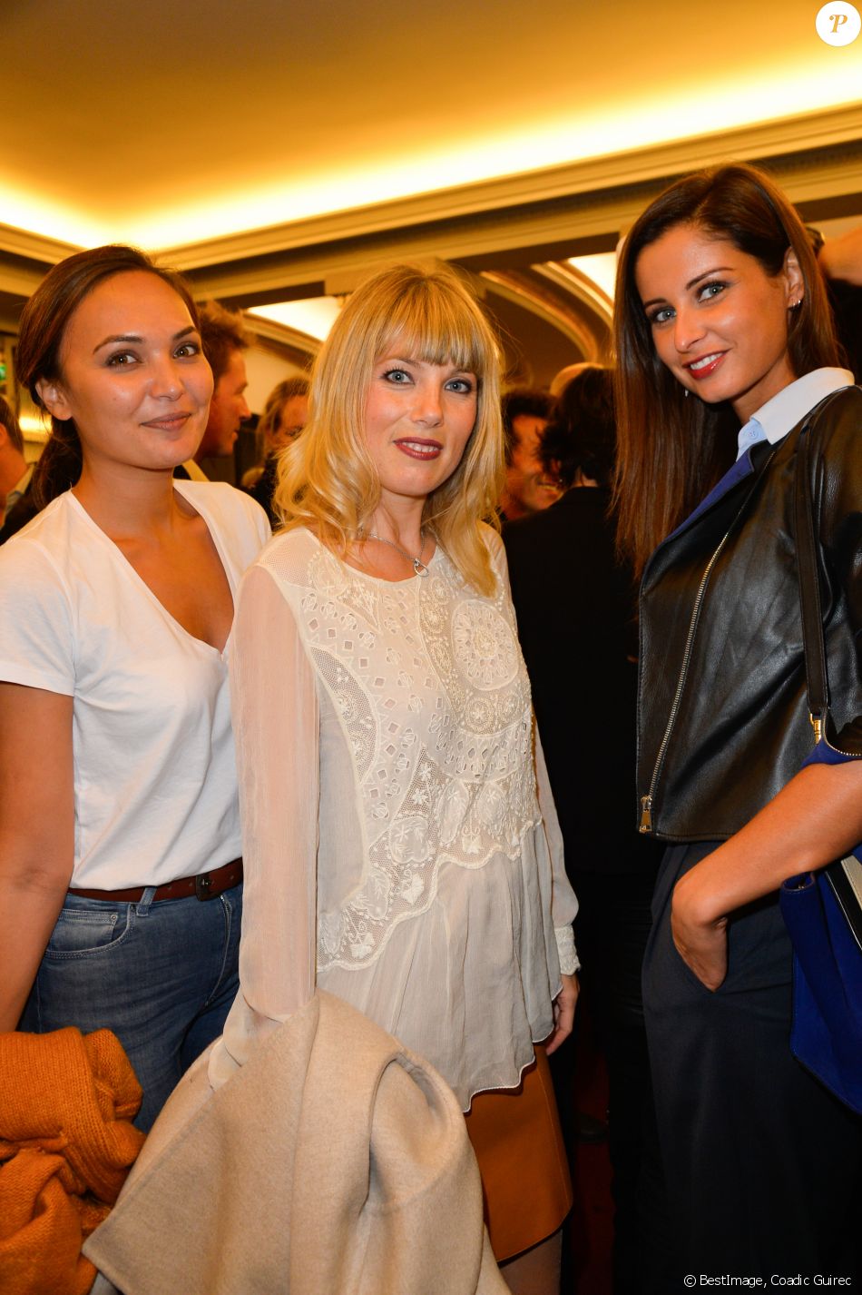 Valérie Bègue (Miss France 2007), Mélanie Page et Malika Ménard (Miss ...