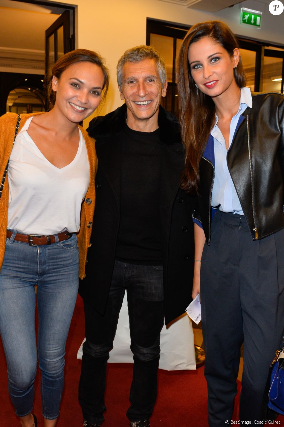 Valérie Bègue (Miss France 2007), Nagui et Malika Ménard (Miss France ...