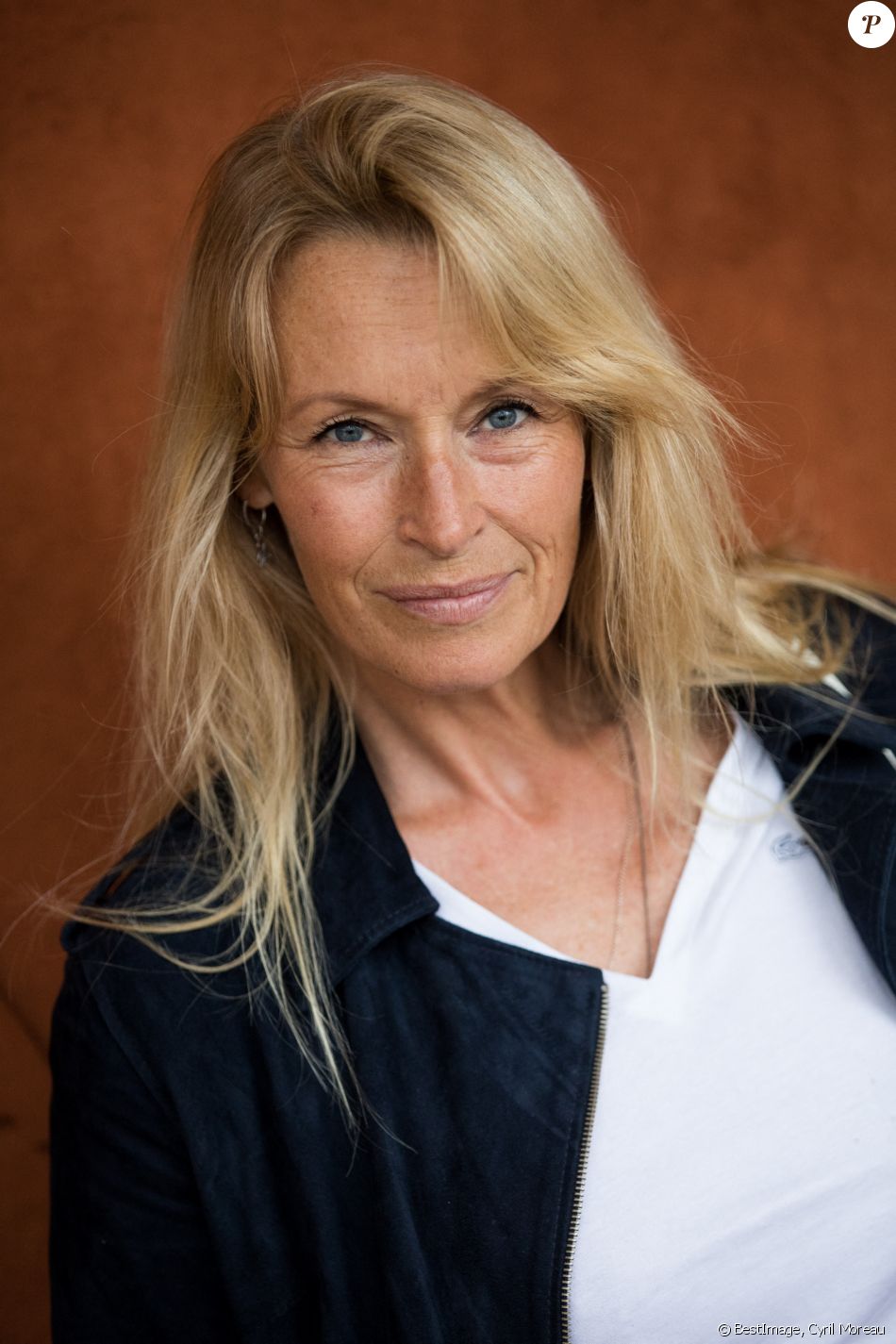 Estelle Lefébure au village des internationaux de France de tennis de ...