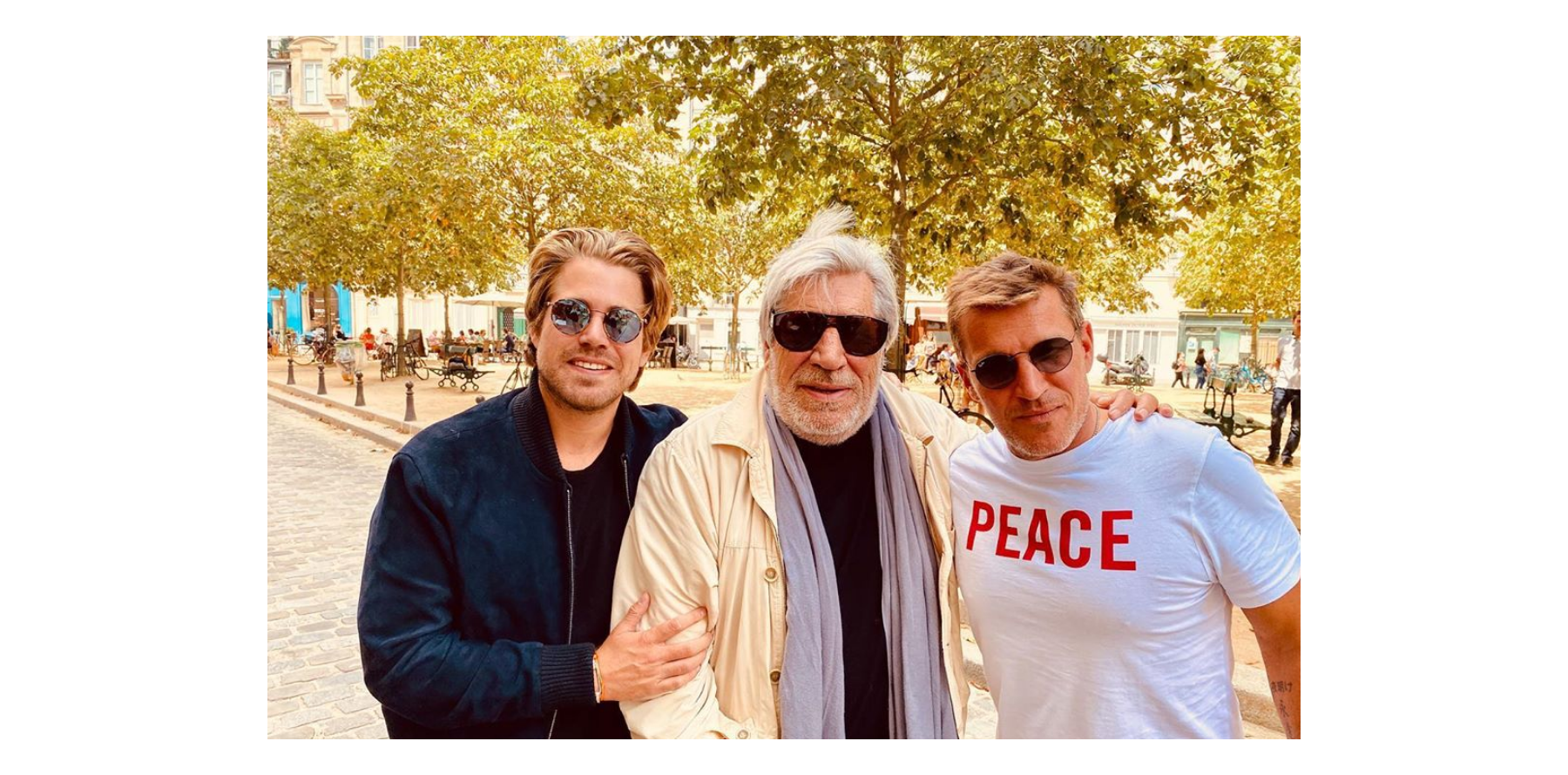 Benjamin et Giovanni Castaldi réunis : rare photo avec leur père Jean ...