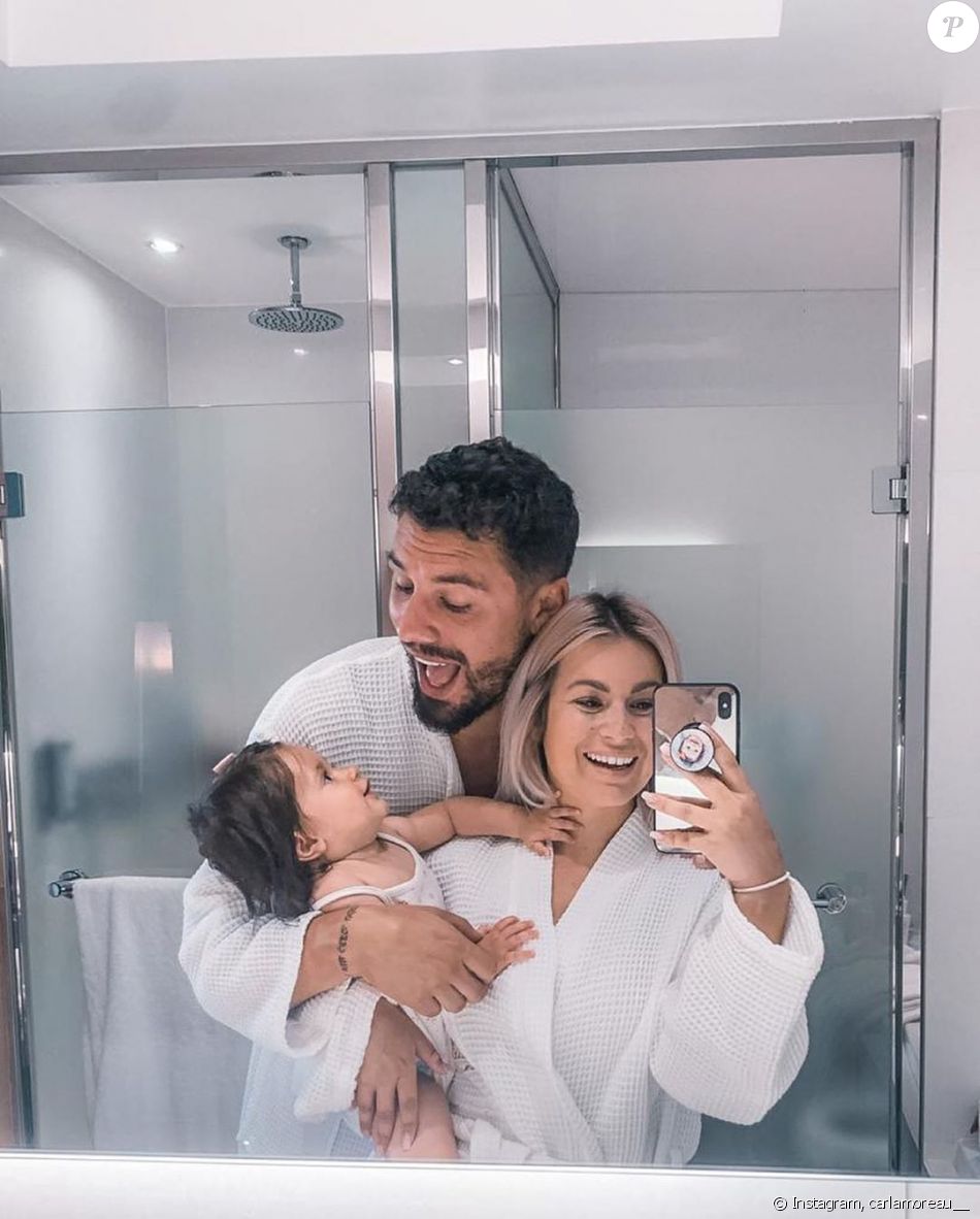 Carla Moreau, Kevin Guedj et Ruby, le 1er juin 2020 - Purepeople