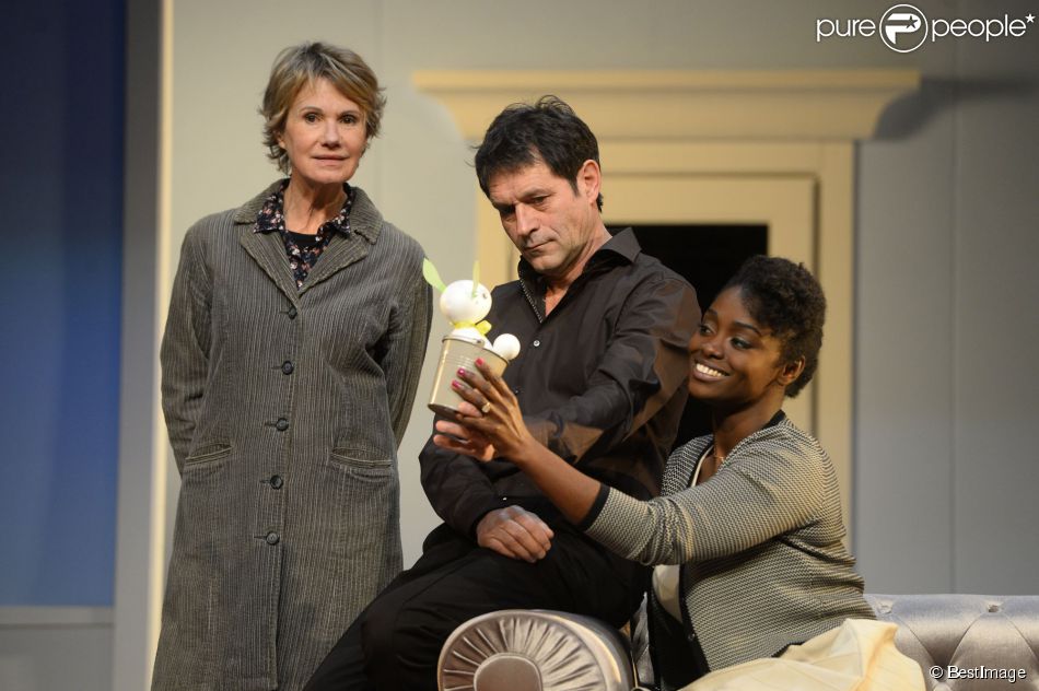 Miou-Miou, Patrick Catalifo et Aïssa Maïga - Filage de la pièce de ...