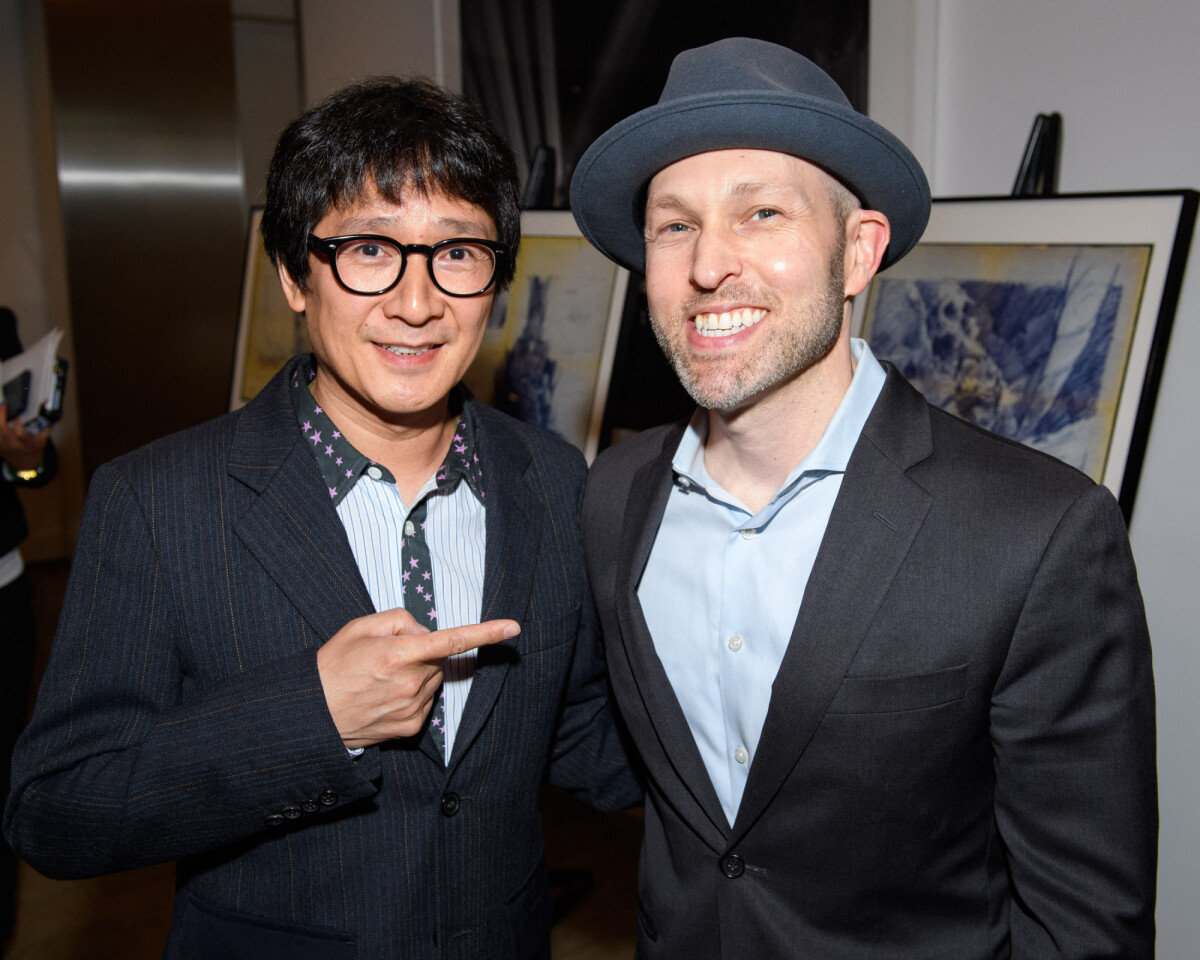 Photo : Ke Huy Quan et Jeff B. Cohen lors de l'hommage rendu par l ...