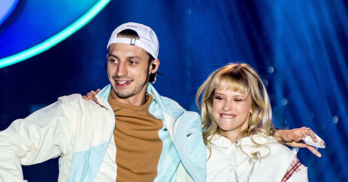 Angèle et son frère Roméo Elvis en concert à Bruxelles, le 27 septembre ...