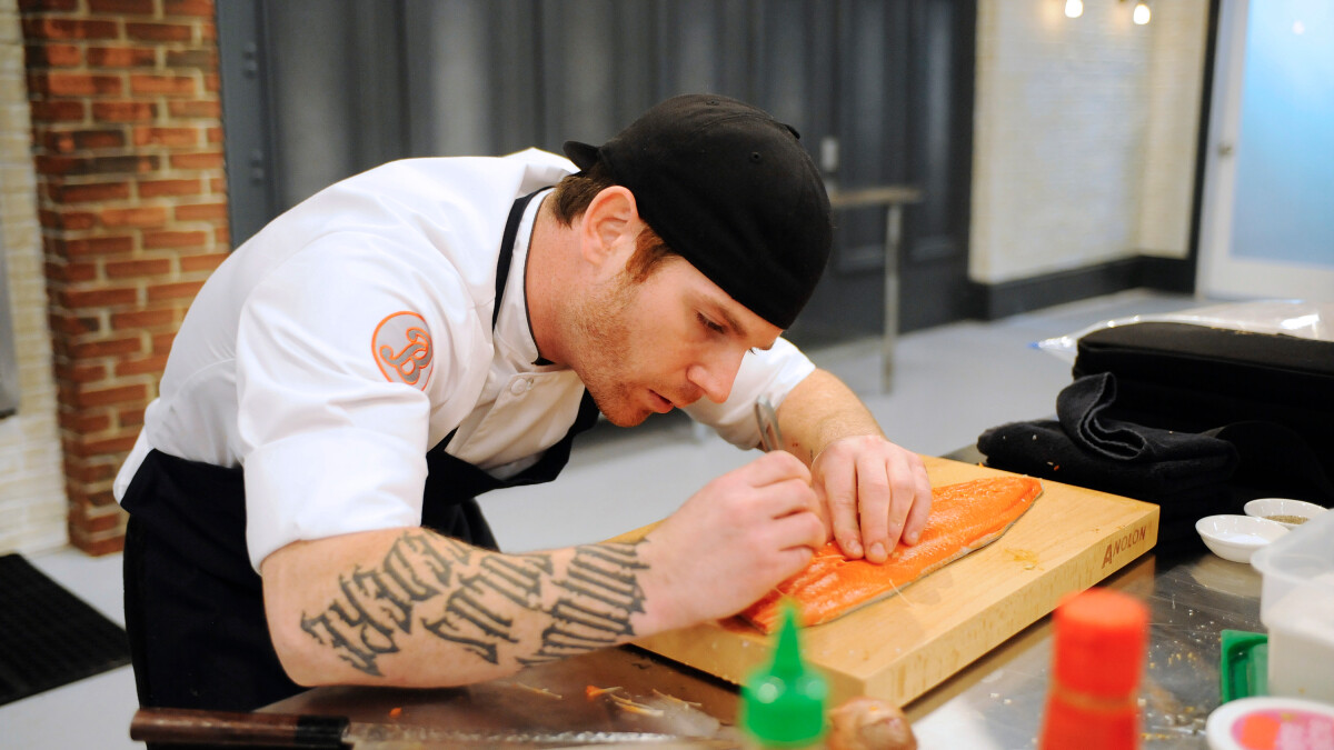 Photo : Aaron Grissom, ex-candidat de l'émission Top Chef aux États ...