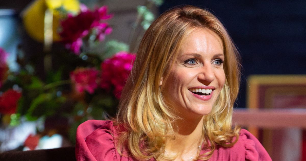 Sandrine Corman (animatrice RTL) lors de la 32ème édition du Télévie, l ...