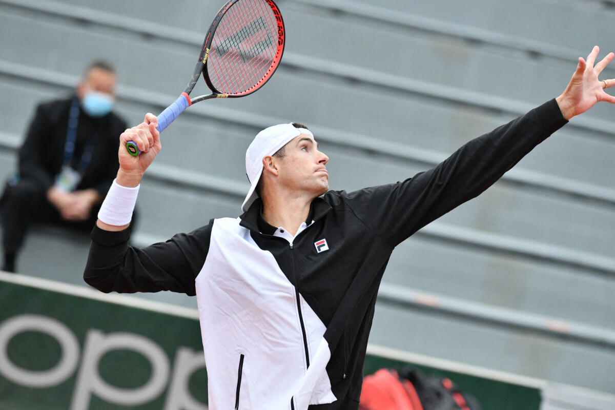 Photo : Tennis - Roland Garros 2020 - John Isner - Usa - 27/09/2020 ...