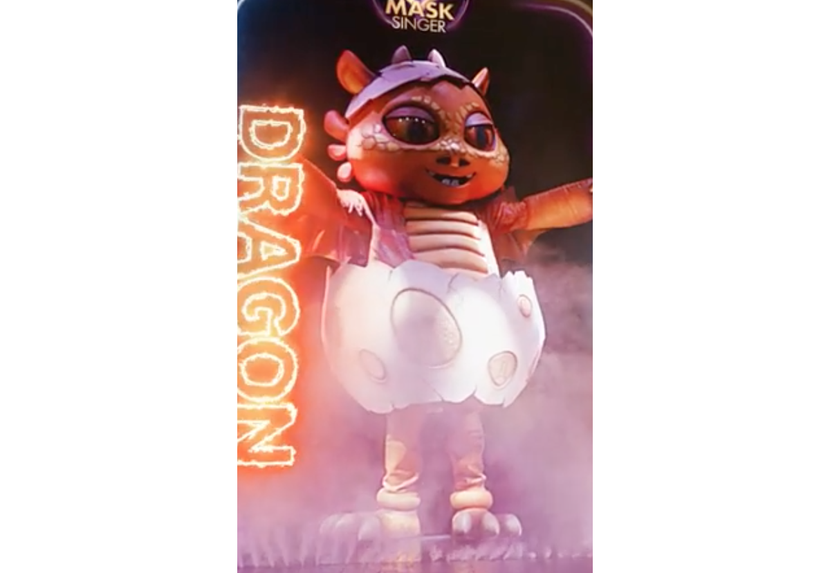 Photo : Le Dragon, émission "Mask Singer". - Purepeople