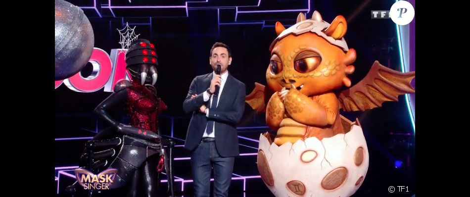Le Dragon dans Mask Singer - Purepeople