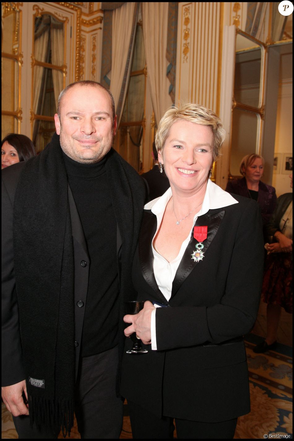 Elise Lucet et son mari Martin Bourgeois - Cérémonie de remise des ...