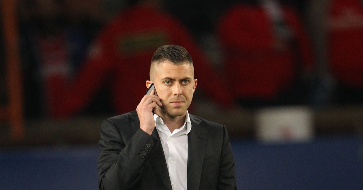 Jeremy Menez - Match de football PSG-Rennes au Parc des Princes le 7 ...