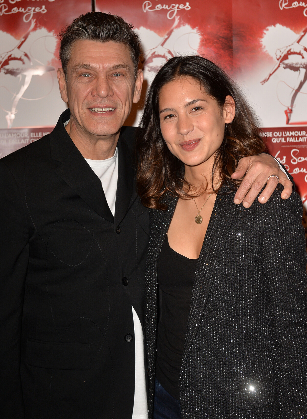 Photo : Marc Lavoine et sa compagne Line Papin au photocall de la ...