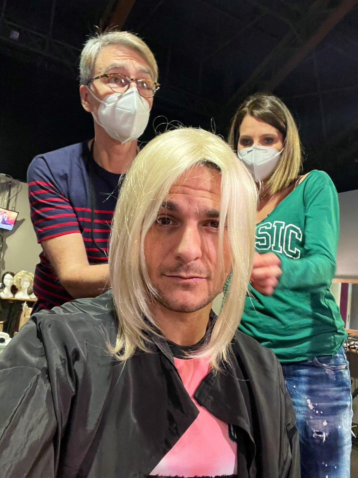 Photo : Amir en pleine préparation pour "Les Enfoirés 2021 : à côté de ...
