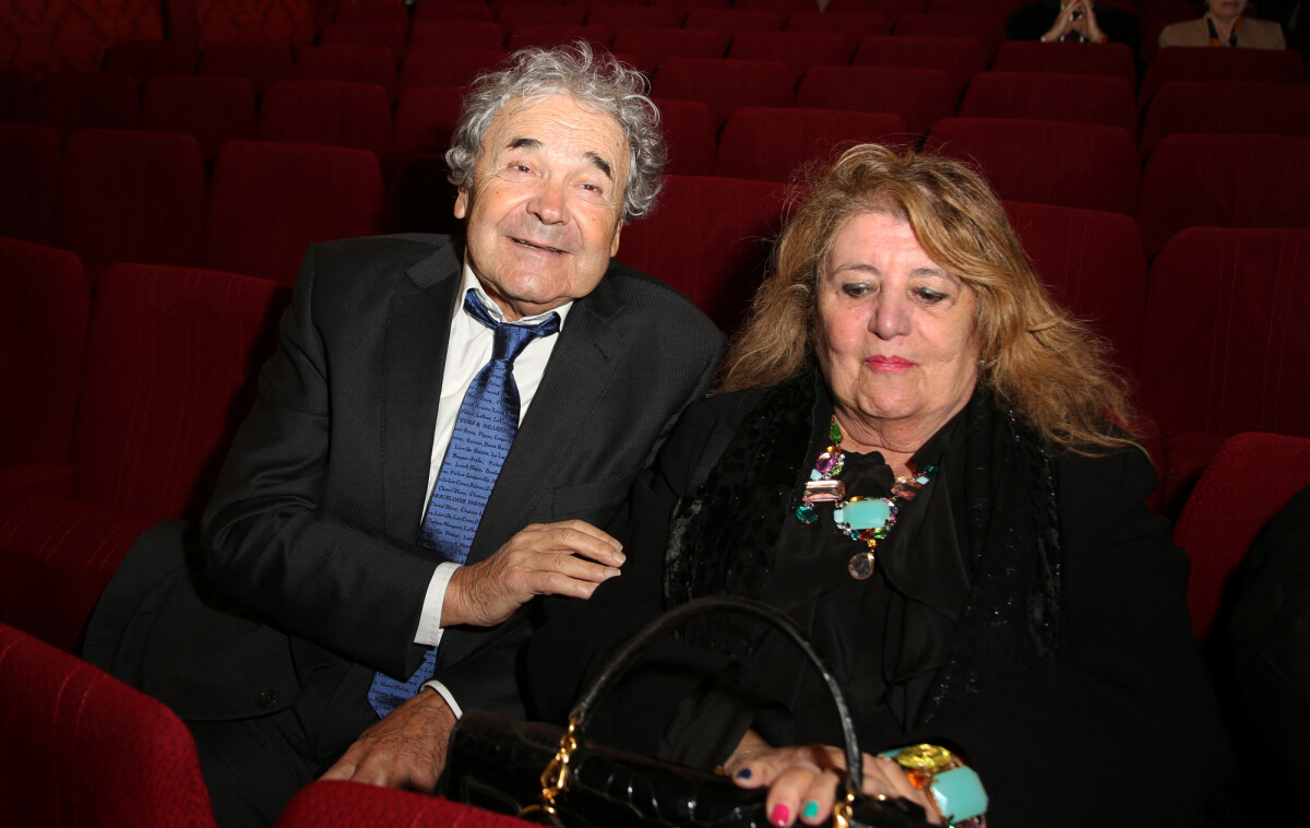 Photo : Pierre Perret et sa femme Rebecca - Représentation de la pièce ...