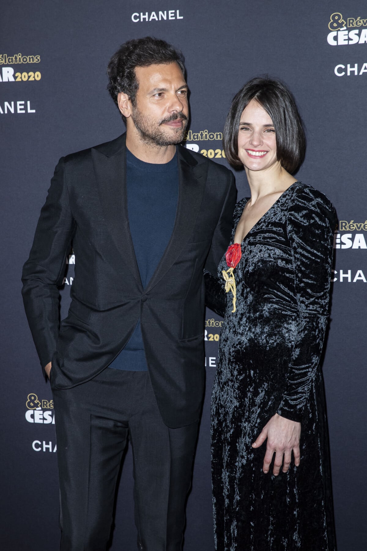 Photo : Laurent Lafitte et Jennifer Decker - Photocall du dîner Chanel ...
