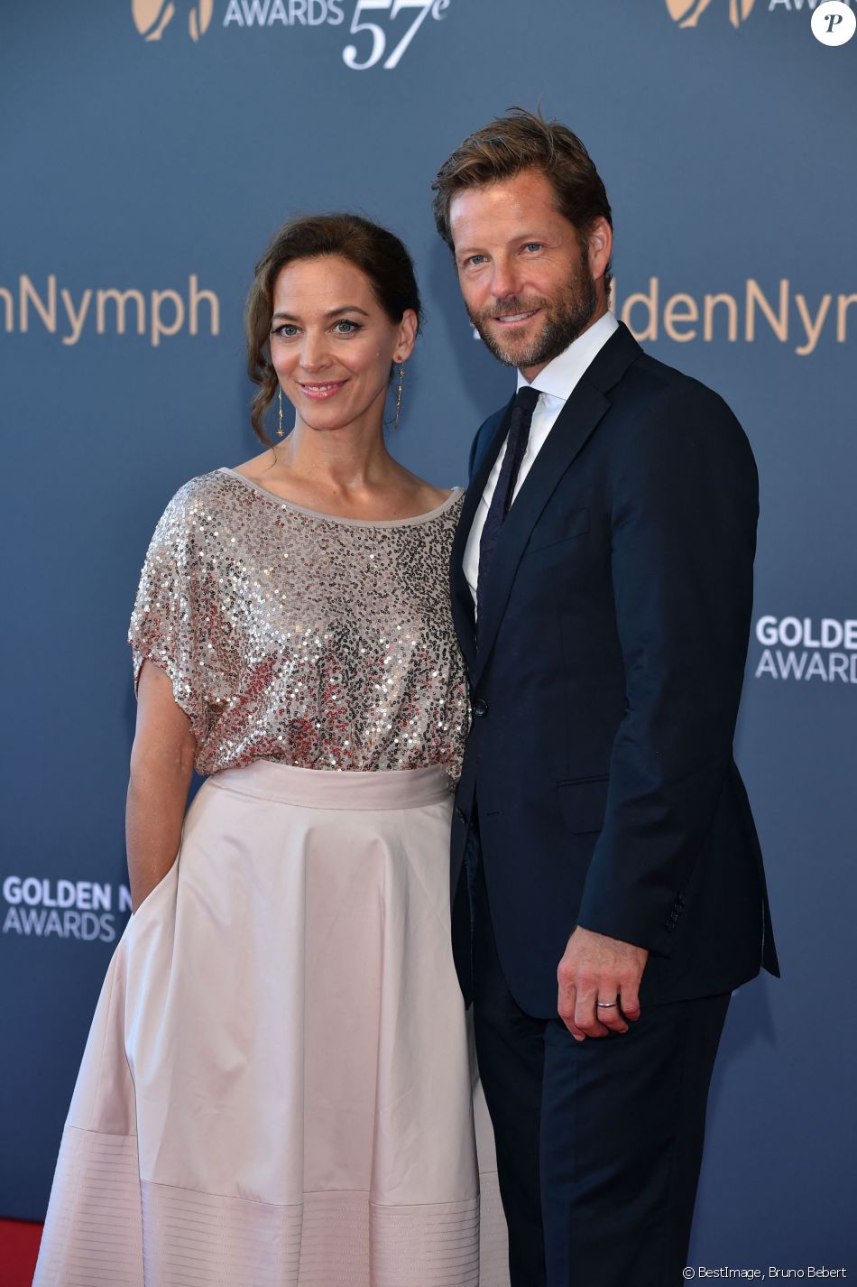 Kerry Norton et son mari Jamie Bamber - Clôture du 57ème Festival de ...