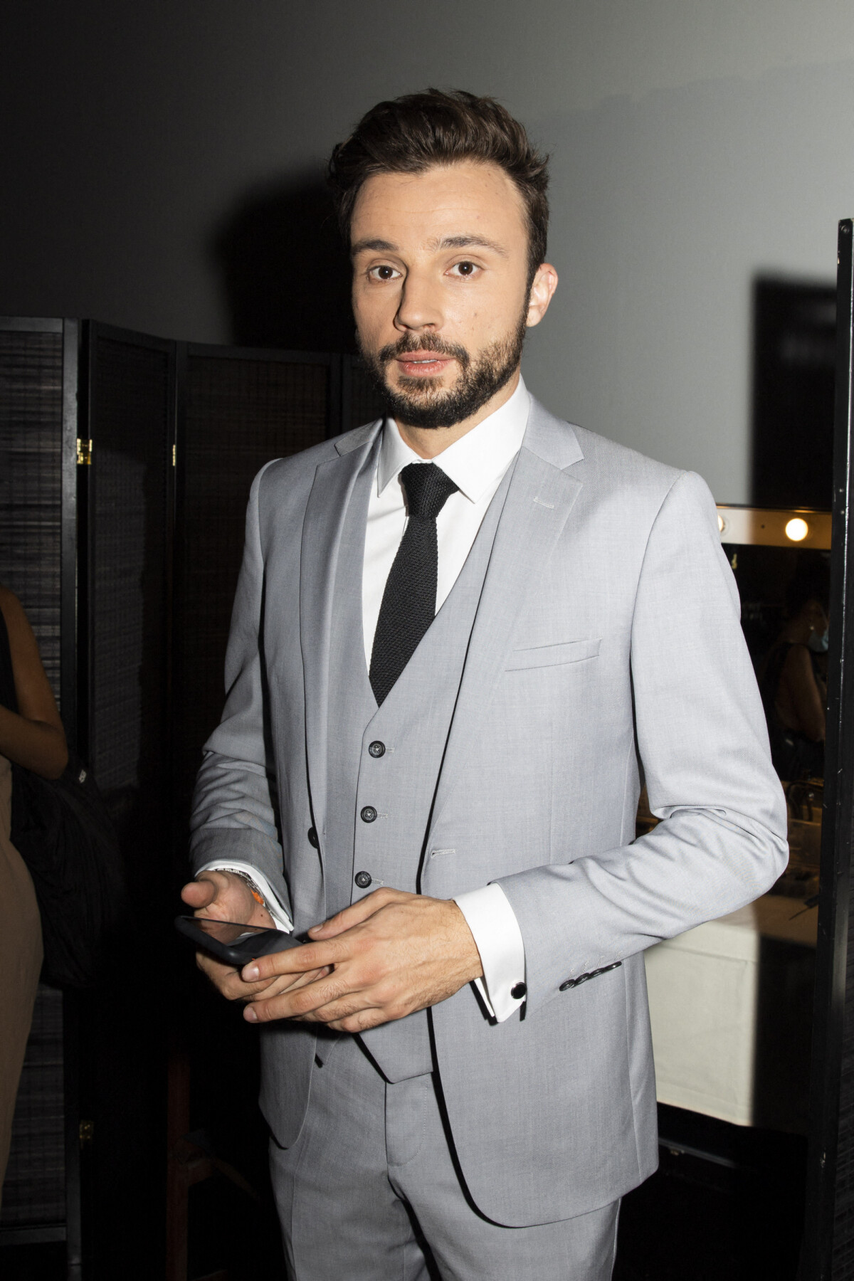 Photo : Exclusif -Tom Villa - Backstage de l'enregistrement de l ...