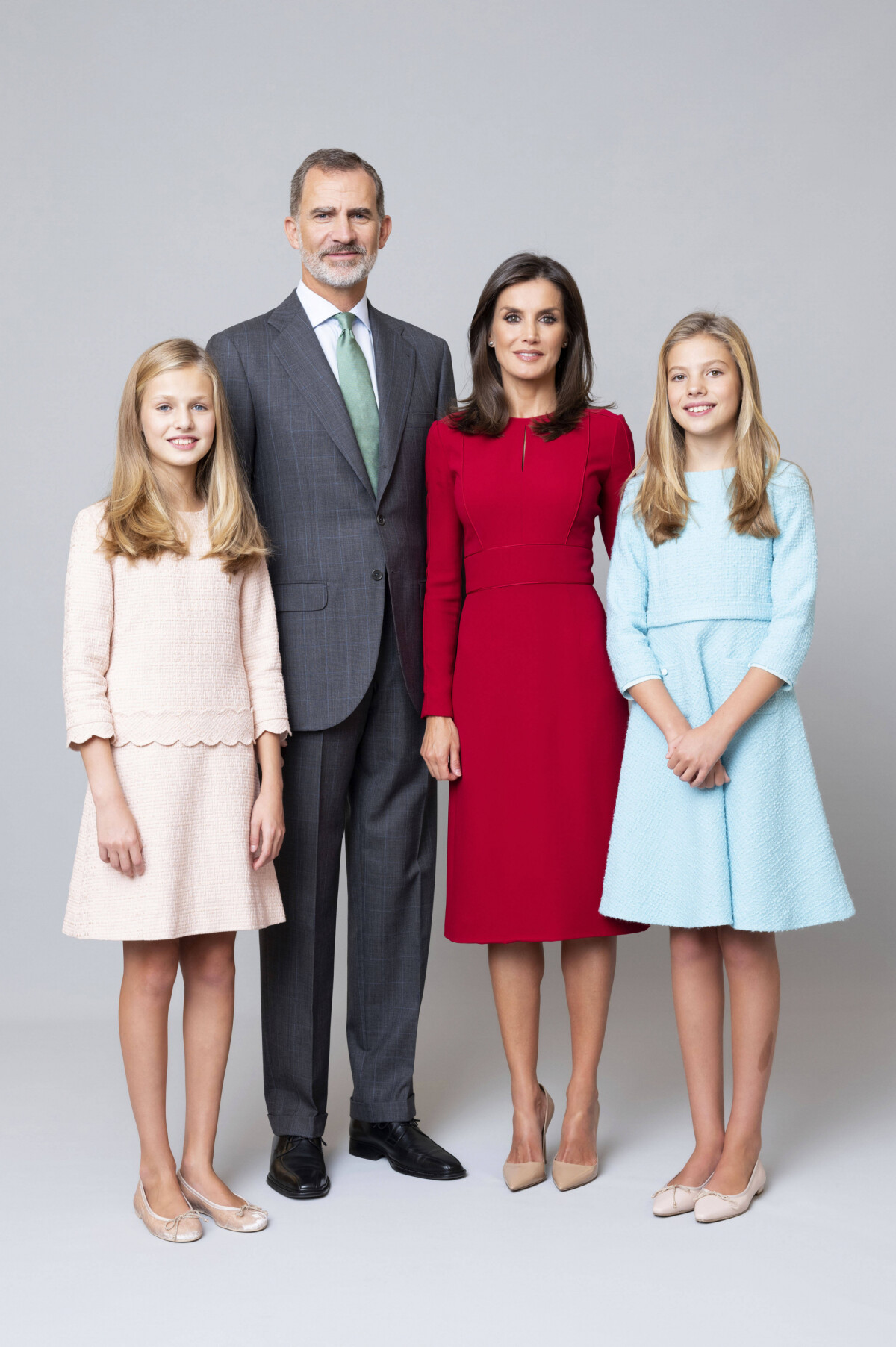 Photo : La princesse Leonor, le roi Felipe VI, la reine Letizia et l ...