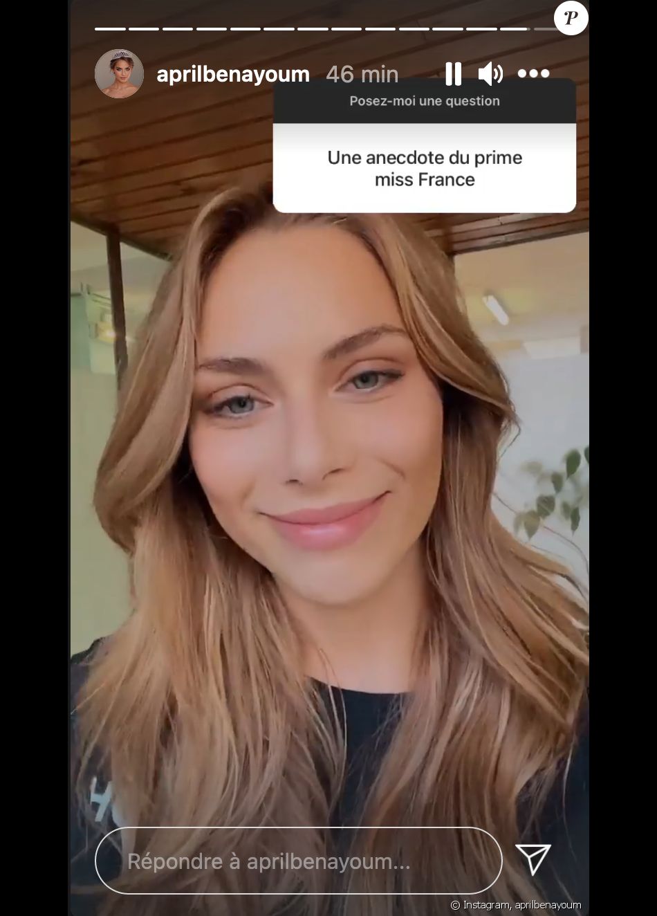 April Benayoum (première dauphine de Miss France 2021) révèle s'être ...